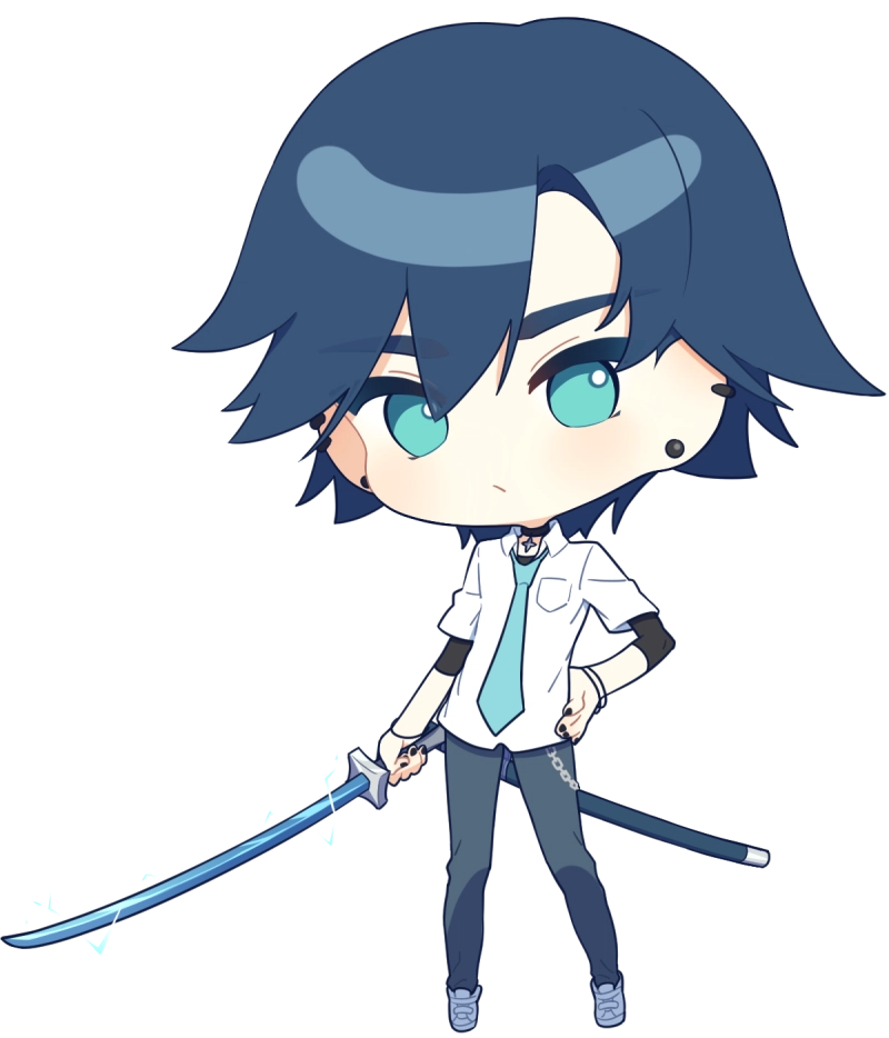 전신고정 SD 캐릭터 | 평소천 | CREPE