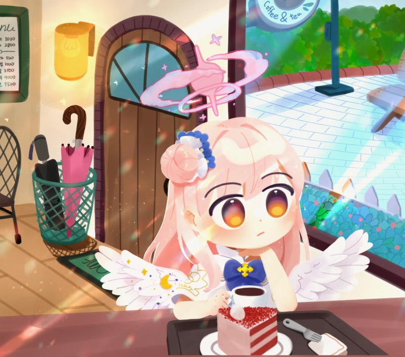 [샘플모집]SD 무테 일러스트 커미션 | 툴미션 | CREPE