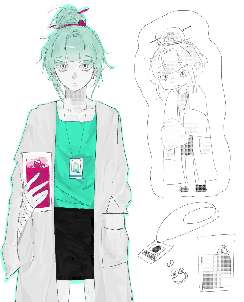 LD SD 풀채색 캐릭터 시트 커미션 | 토폭쾅 | CREPE