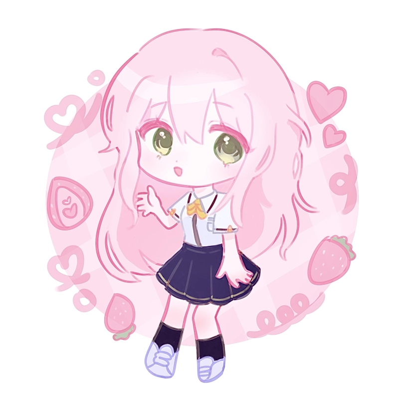 Sd 커미션 + 배경 | Pochy | CREPE